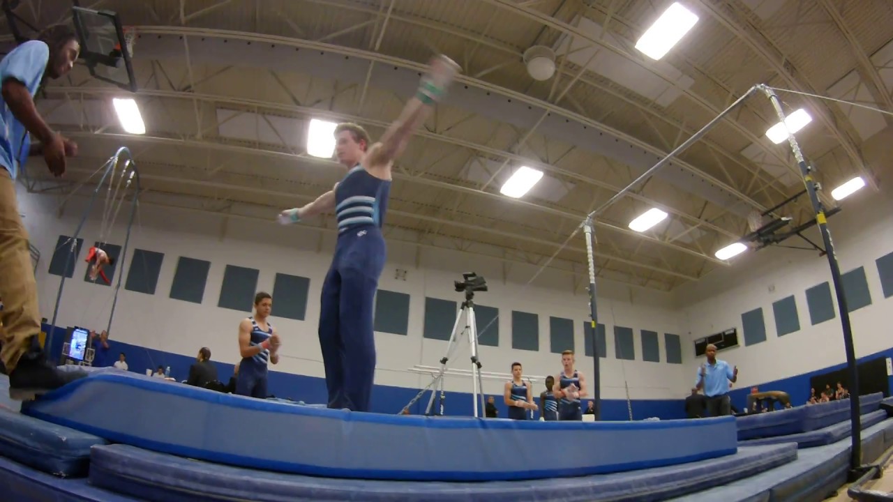 State Championships | Collin Hickey Impressive High Bar - GymnasticsVille