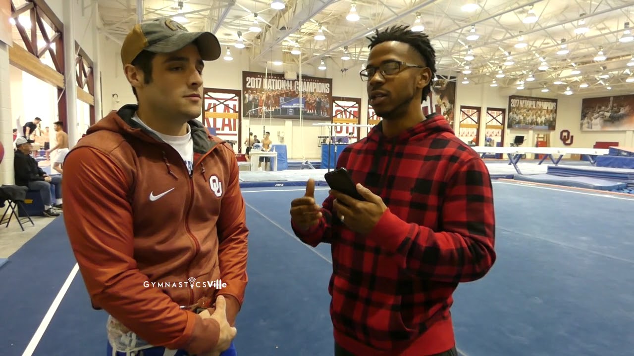 Levi Anderson Interview | Oklahoma Men's Gymnastics - GymnasticsVille Levi Anderson Interview | Oklahoma Men's Gymnastics - GymnasticsVille