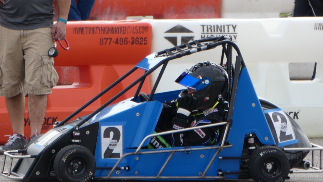 Gavin Miller USAC. 25 Midget Tour | Daytona Speedway - GymnasticsVille